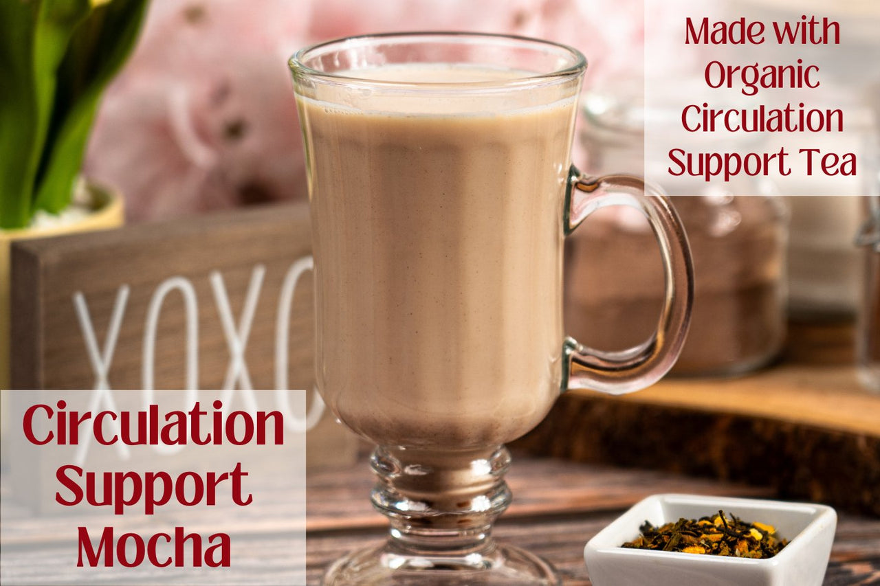Circulation Support Mocha - Cozy Tea Latte – Full Leaf Tea Company