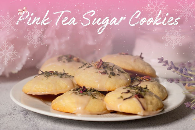 Pink Tea Sugar Cookies | Made with Organic Pink Tea – Full Leaf Tea Company