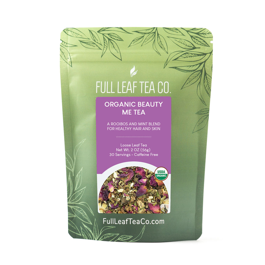 Organic Beauty Me Tea | Beautiful Skin & Hair | Full Leaf Tea Company
