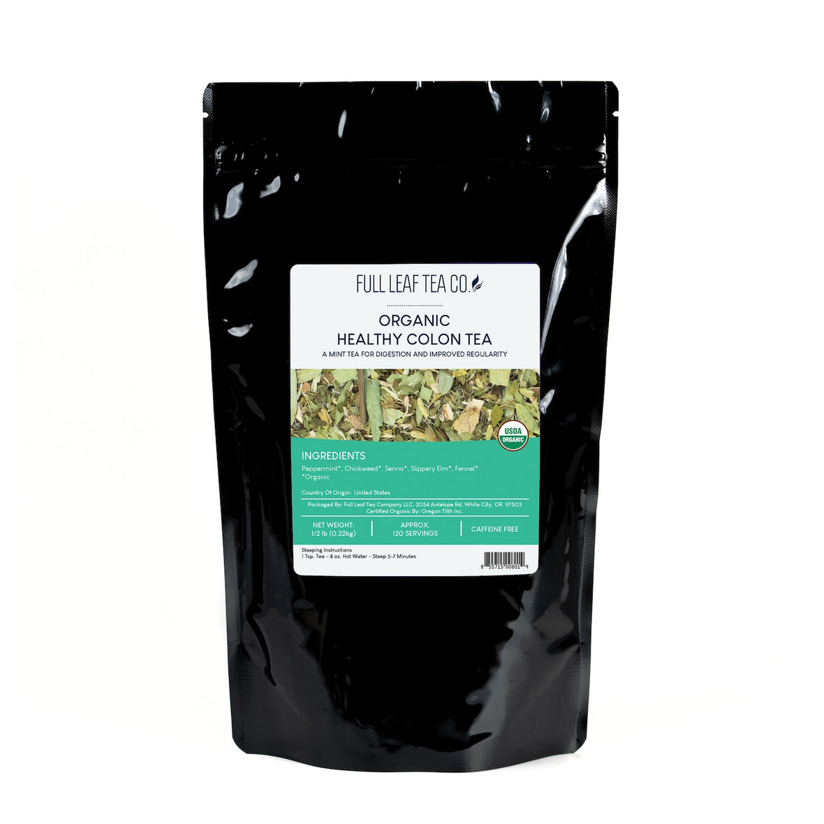 Organic Healthy Colon Tea - Premium Wellness | Full Leaf Tea Company
