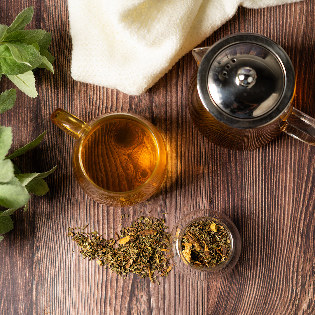 Organic Herbal Comfort Loose Leaf Tea – Full Leaf Tea Company