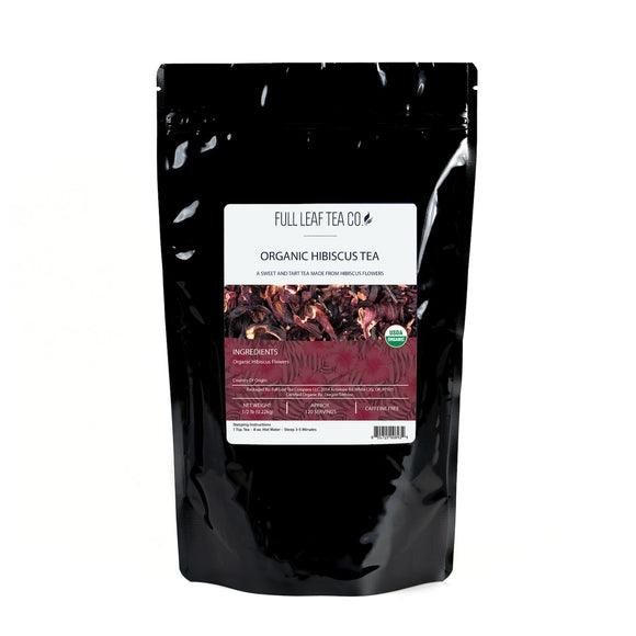 Organic Hibiscus Tea | Full Leaf Tea Company