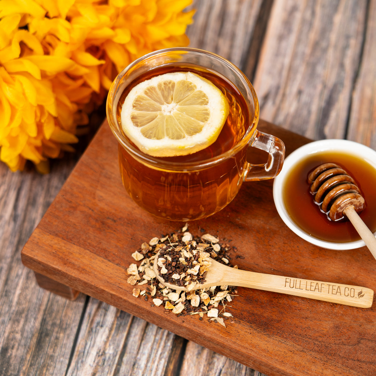 Organic Honey Lemon Ginger – Full Leaf Tea Company