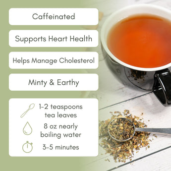 Organic Cholesterol Control Tea – Full Leaf Tea Company