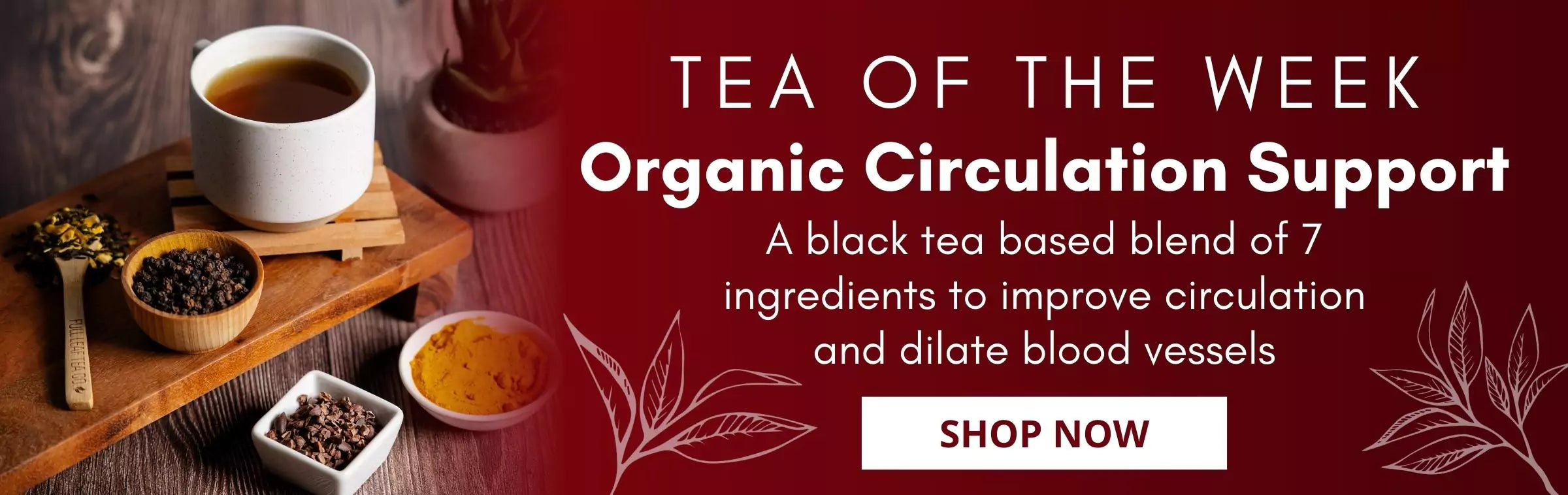 Organic Loose Leaf Wellness, Matcha, & Premium Teas | Full Leaf Tea Company