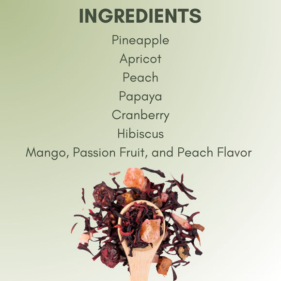 Tropical Escape - Herbal Loose Leaf Fruit Tea | Full Leaf Tea Company