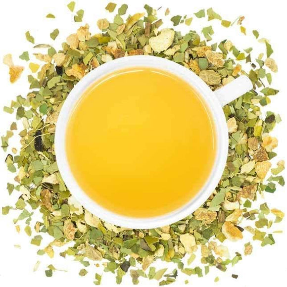 Organic Loose Leaf Lemon Ginger Mate | Full Leaf Tea Company