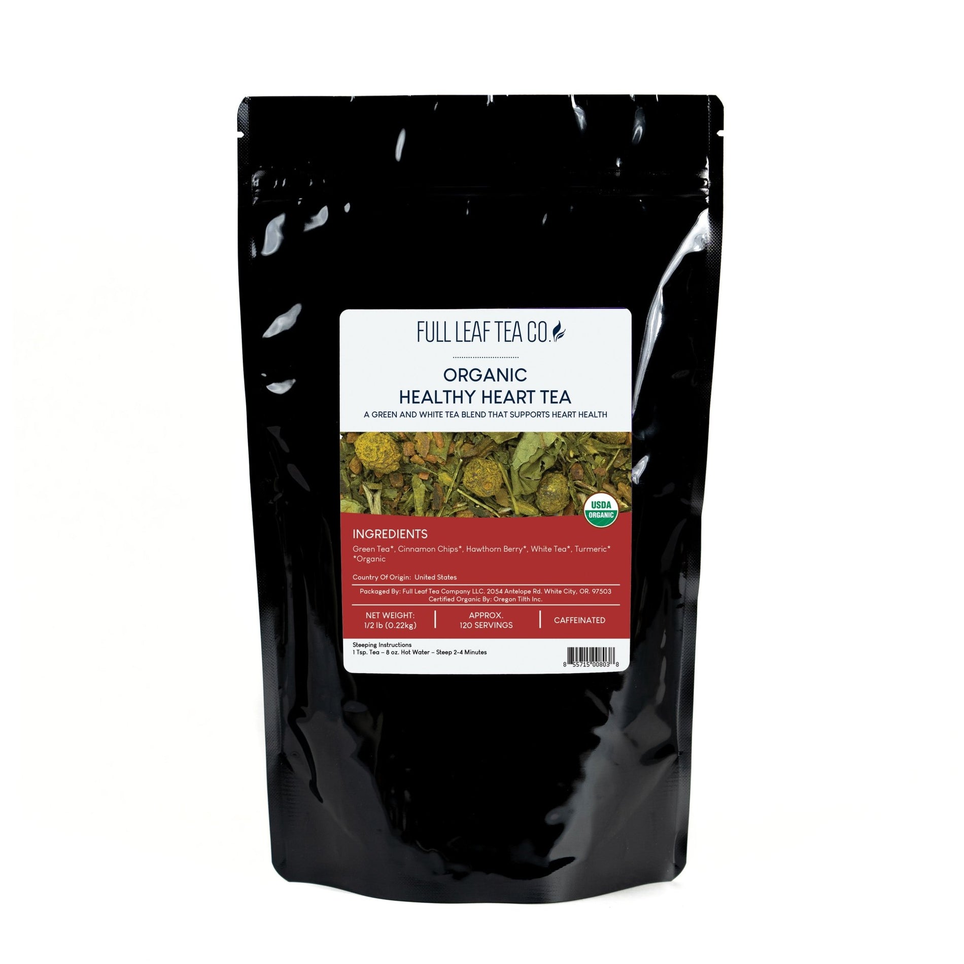 Organic Healthy Heart Tea - Premium Wellness | Full Leaf Tea Company